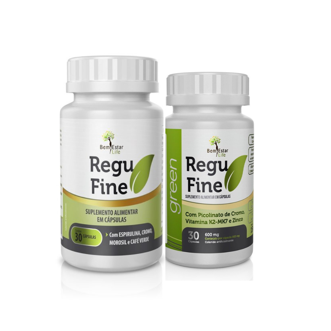 Regu Fine + Regu Fine Green Bem Estar Life - Premmier Diet